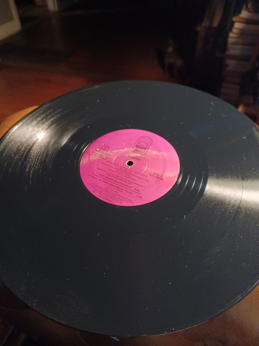 SAAFIR - JUST RIDEN / PULL YA CARD (12") 1995!! RARE!! No Cover – Kargo ...
