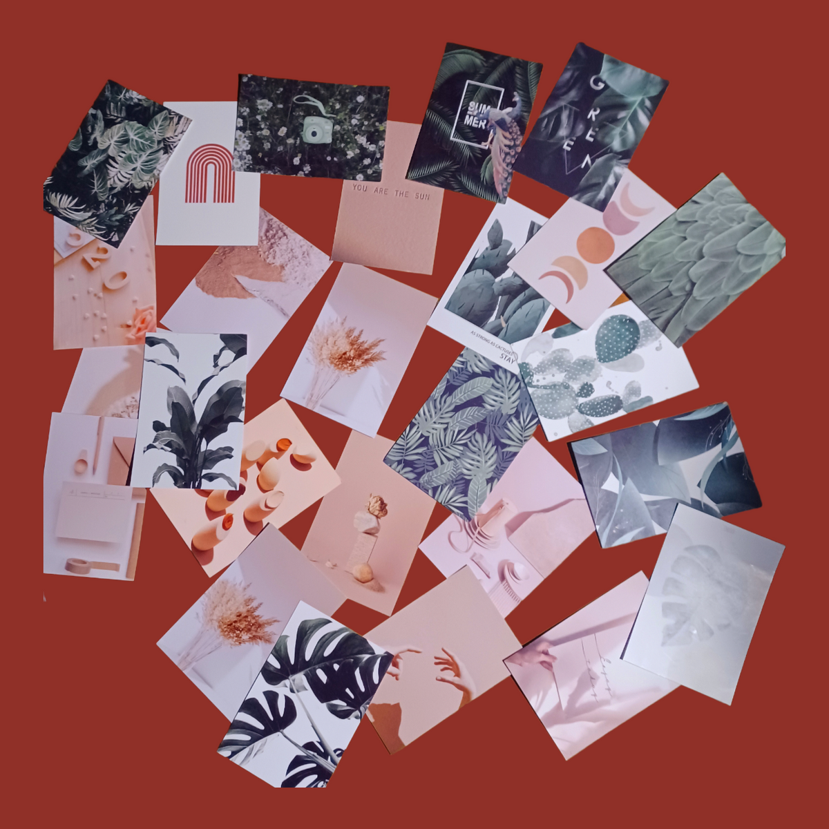 Aesthetic wall collage art set of 25 – Kargo Fresh