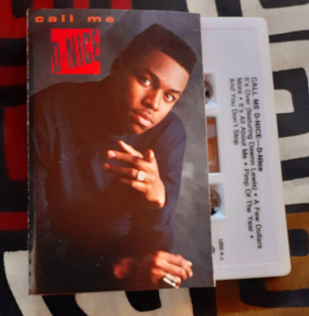 D Nice - Call Me - 1990 - Zomba Records – Kargo Fresh