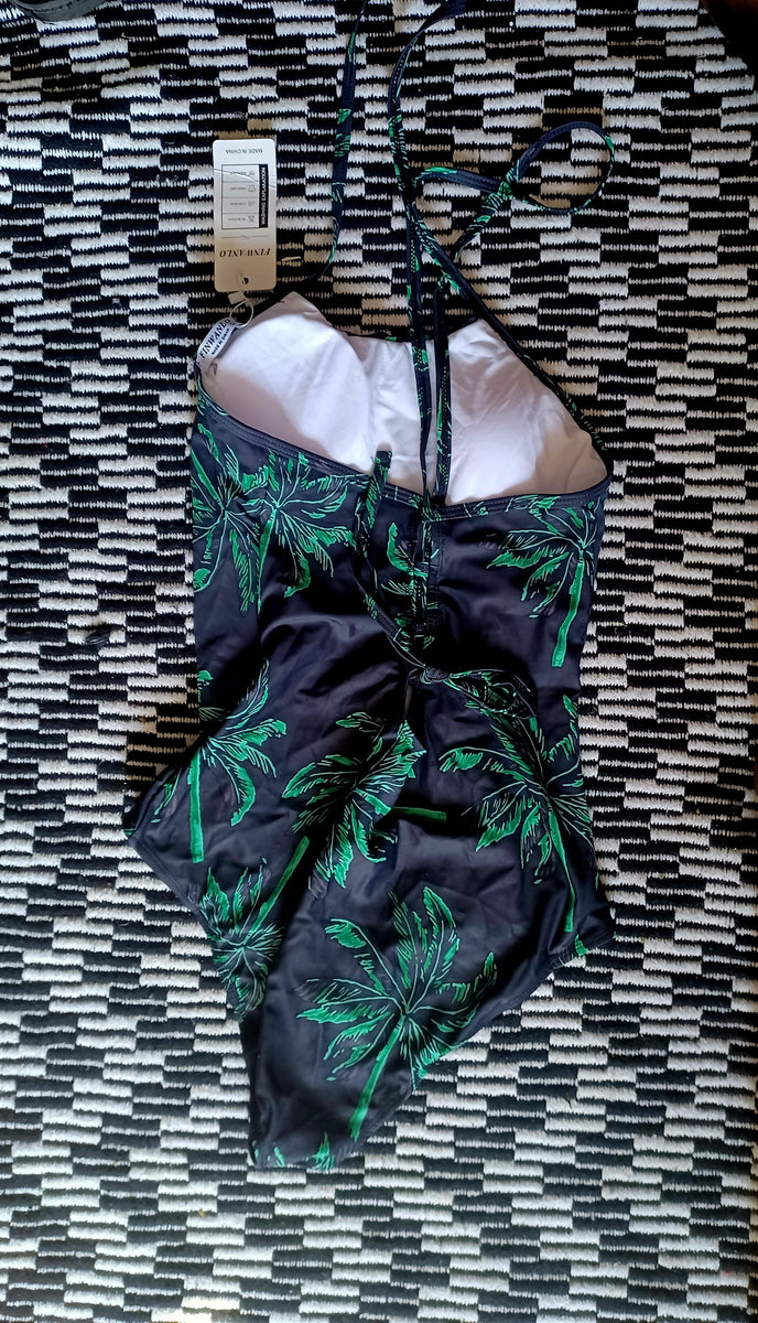 Palm tree swimsuit L – Kargo Fresh