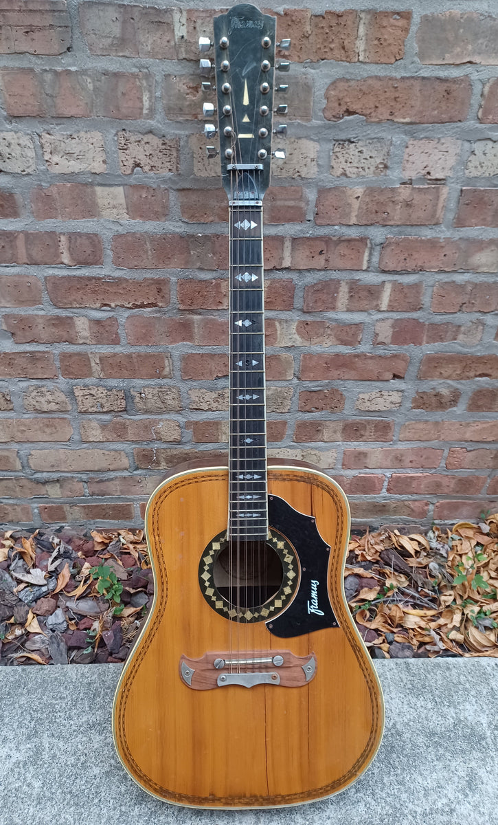 Vintage 1960s Framus 12 string guitar – Kargo Fresh