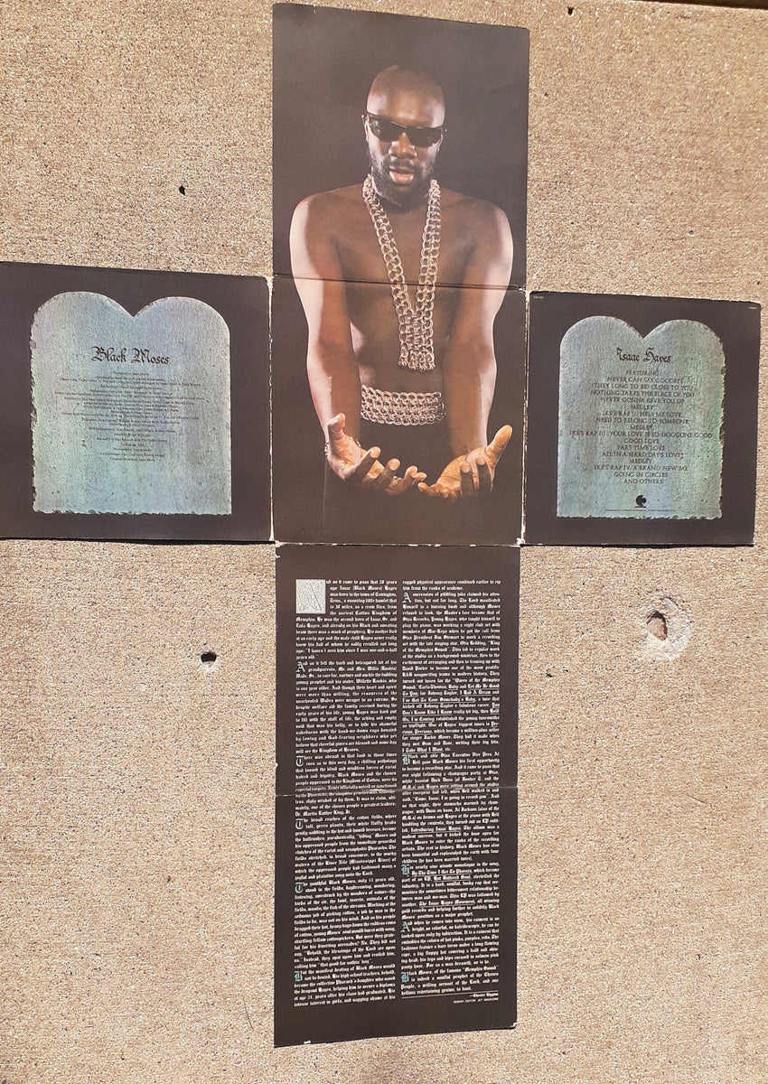 Vintage Issac Hayes Black Moses Lp Pullout Poster – Kargo Fresh