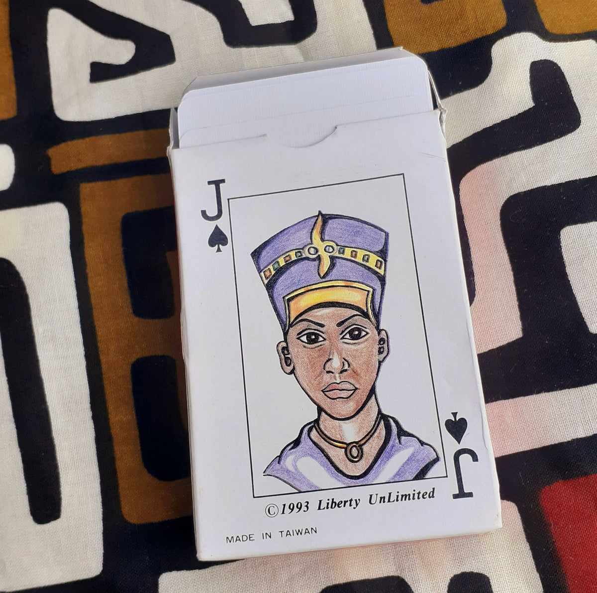 Vintage Liberty Black Royalty Original Art Playing Cards 1993 Edition ...