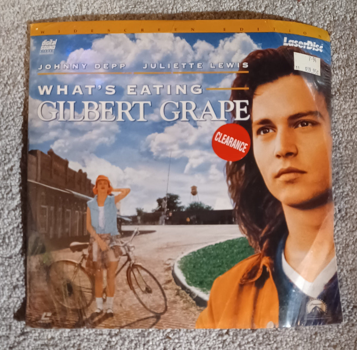 Whats eating Gilbert Grape Laser Disc Sealed – Kargo Fresh